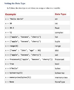 Python Data Types (Session 4) PDF - Connect 4 Techs