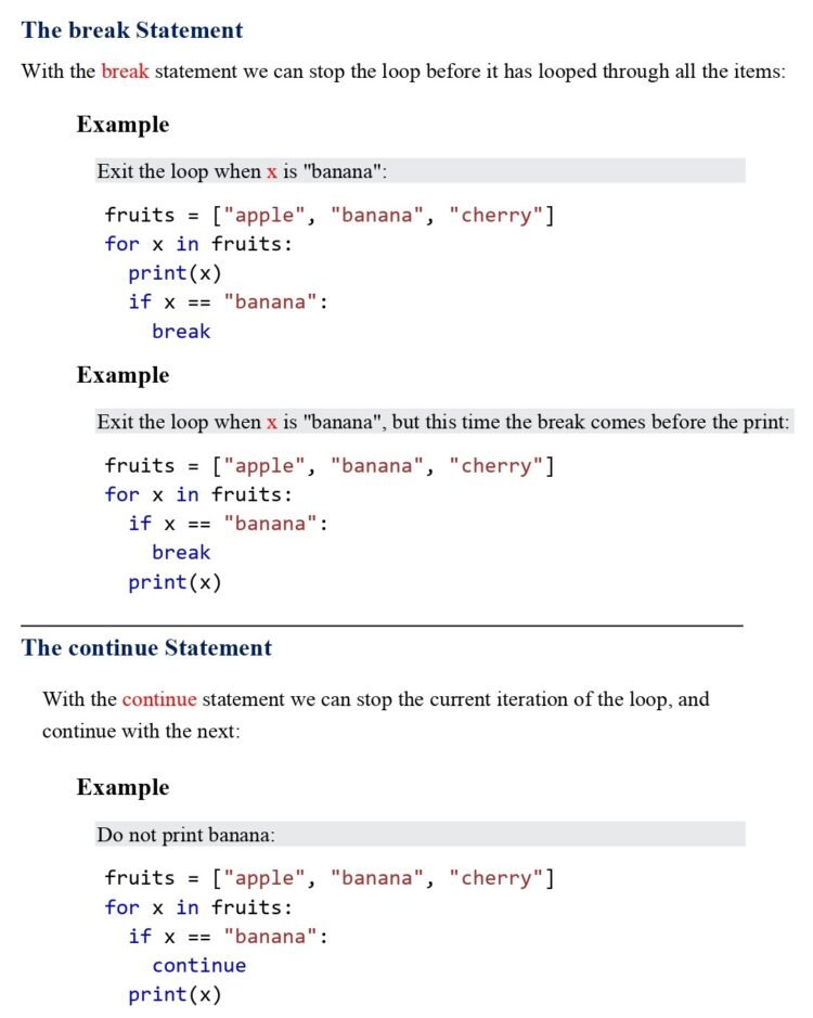 Python For Loops Session 16 Pdf Connect 4 Techs 8178