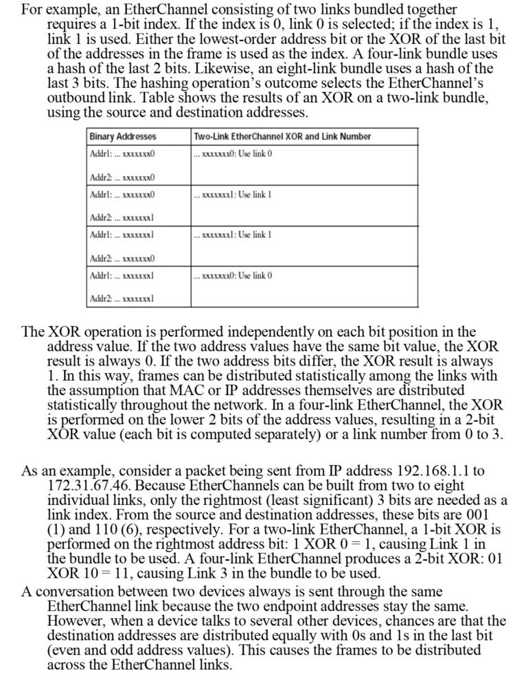 Summary Of Switch Port Aggregation with EtherChannel PDF - Connect 4 Techs